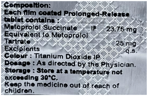Buy Metol-XL 25 Tablet Online: View Uses, Side Effects, Price ...