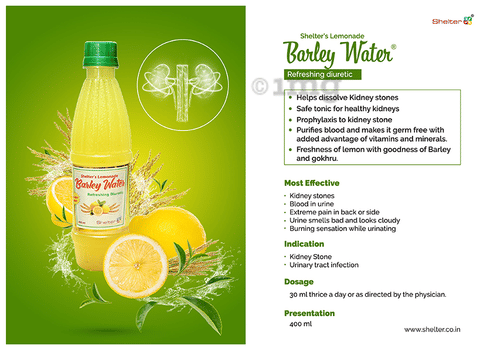 how to prepare barley water for kidney stones