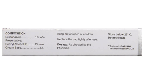 Buy LULIderm Cream Online: View Uses, Side Effects, Price, Substitutes ...
