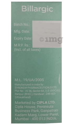 Buy Cipla Kids Billargic Oral Solution Strawberry Online: View Uses ...