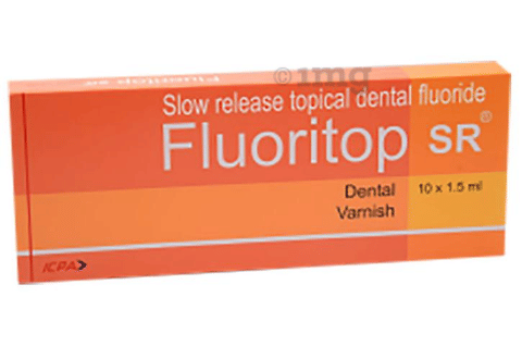 Buy Fluoritop SR Dental Varnish 1.5 ml Online: View Uses, Side Effects ...
