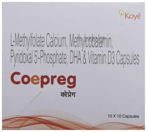 Coepreg Capsule: Buy strip of 10.0 soft gelatin capsules at best price ...