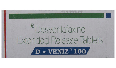 Buy D-Veniz 100 Tablet ER Online: View Uses, Side Effects, Price ...