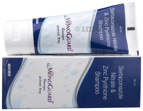 Buy Monoguard Sertaconazole & Zinc Pyrithione Shampoo | Fights Dandruff ...