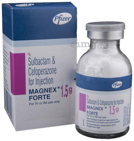 Buy Magnex Forte 1.5gm Injection Online: View Uses, Side Effects, Price ...