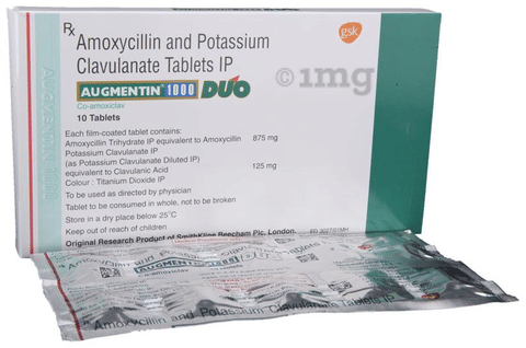 augmentin 1gm tablet