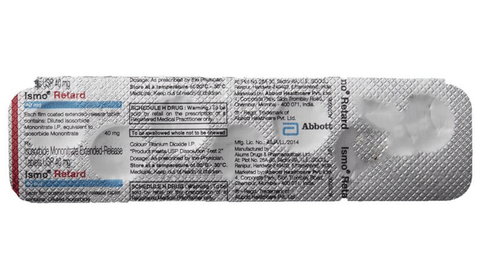 Buy Ismo Retard Tablet ER Online: View Uses, Side Effects, Price ...