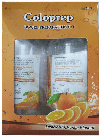 colonoscopy prep kit orange
