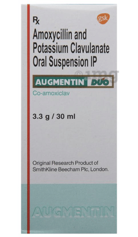 augmentin liquid concentration