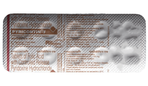 Pyricontin-F Tablet CR: Buy strip of 10.0 tablet cr at best price in ...