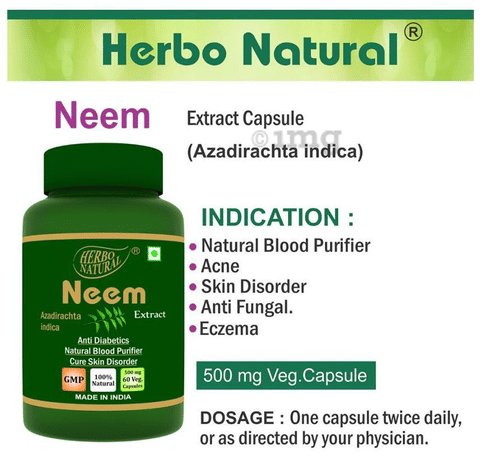 neem leaf extract capsules