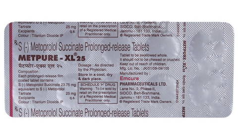 Buy Metpure -XL 25 Tablet Online: View Uses, Side Effects, Price ...