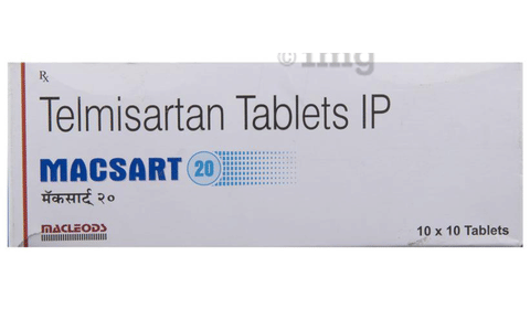 Buy Macsart 20 Tablet Online: View Uses, Side Effects, Price ...