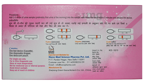 Pregasure Pregasure Pregnancy Detection Kit: Buy box of 1.0 Kit at 𝗯𝗲𝘀𝘁 ...