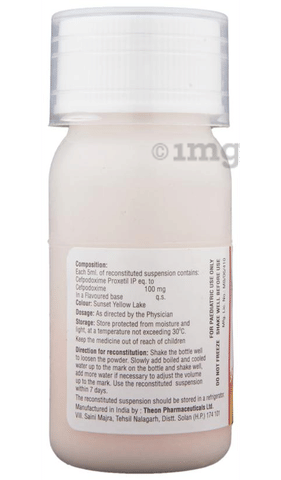Buy Kefpod 100 Suspension Orange Online: View Uses, Side Effects, Price ...