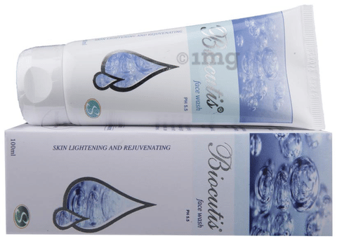Biocutis Face Wash with Vitamin E, Glycolic & Salicylic Acid | For Skin ...