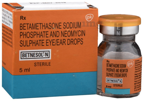 Buy Betnesol-N Eye/Ear Drops Online: View Uses, Side Effects, Price ...