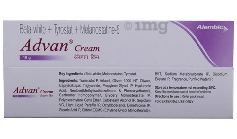 Advan Skin Lightening & Brightening Cream: Buy tube of 10.0 gm Cream at ...