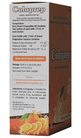 colonoscopy prep kit orange