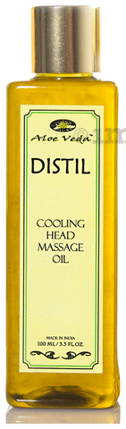 Aloe Veda Distil Cooling Head Massage Oil Buy bottle of 100.0 ml Oil at best price in India 1mg
