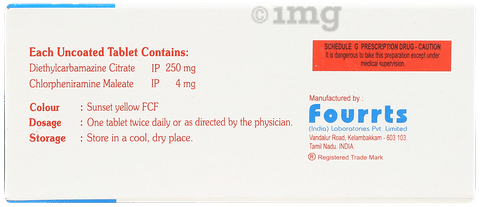 Buy Eofil Forte 250mg/4mg Tablet Online: View Uses, Side Effects, Price ...