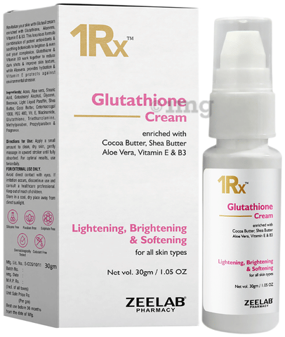1Rx Glutathione Cream for All Skin Types: Buy bottle of 30.0 gm Cream ...