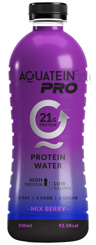 Aquatein Pro 21g Protein Water Mixed Berry No Added Sugar: Buy bottle ...