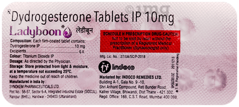 Ladyboon Tablet: View Uses, Side Effects, Price and Substitutes | 1mg