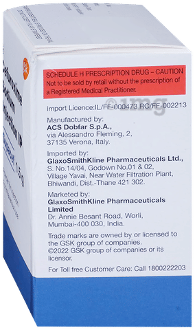Buy Supacef 1.5gm Powder for Injection Online: View Uses, Side Effects ...