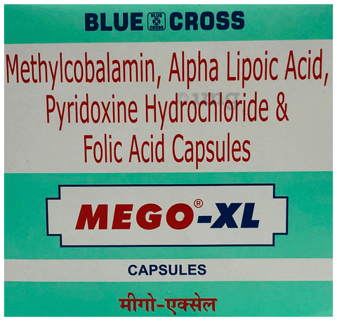 Buy Mego XL Capsule Online: View Uses, Side Effects, Price, Substitutes ...