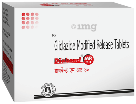 Buy Diabend-MR 30 Tablet Online: View Uses, Side Effects, Price ...