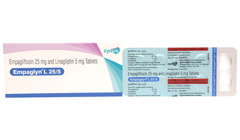 Buy EMpaglyn L 25/5 Tablet Online: View Uses, Side Effects, Price ...