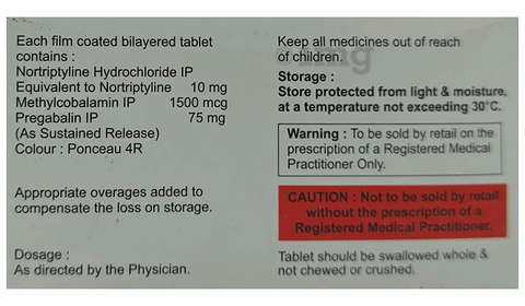 Buy Nervilax Trio Trio Tablet SR Online: View Uses, Side Effects, Price ...