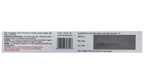 Buy Nexipox Freeze Dried Vaccine Online: View Uses, Side Effects, Price ...