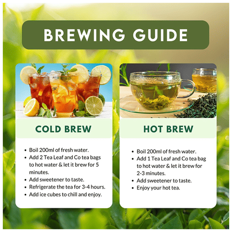 how to boil fresh green tea leaves