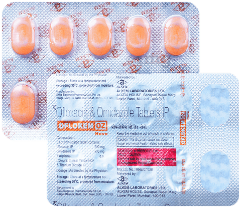 Buy Oflokem OZ Novo Tablet Online: View Uses, Side Effects, Price ...