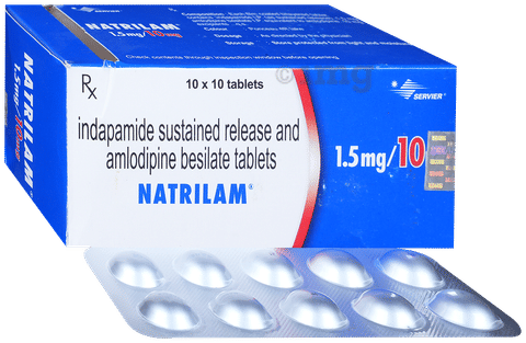Buy Natrilam 10 Tablet SR Online: View Uses, Side Effects, Price ...