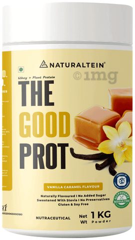 Naturaltein The Good Prot Powder Caramel Vanilla No Added Sugar Gluten ...