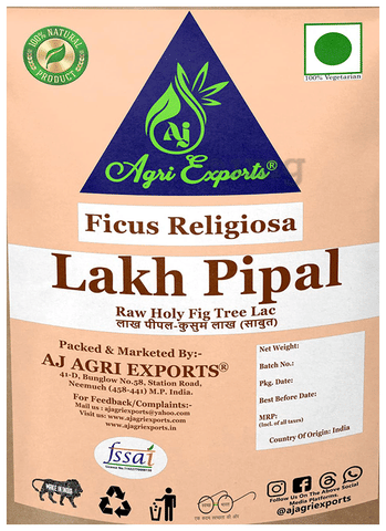 Aj Agri Exports Ficus Religiosa Lakh Pipal Raw Holy Fig Tree Lac: Buy ...