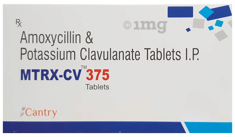 Buy Mtrx-CV 375 Tablet Online: View Uses, Side Effects, Price ...