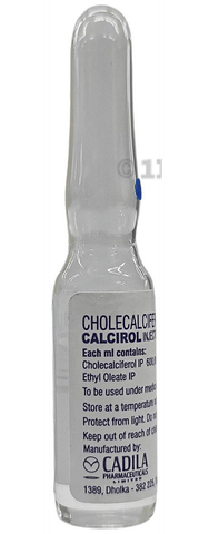 Buy Calcirol 600000IU Injection Online: View Uses, Side Effects, Price ...
