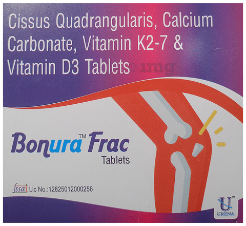 Bonura Frac Tablet: Buy strip of 15.0 tablets at best price in India | 1mg