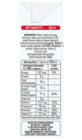 ORSL Electrolyte Drink with Vitamin C | Flavour Apple: Buy packet of ...