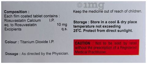 Buy Rexovas 10 Tablet Online: View Uses, Side Effects, Price ...