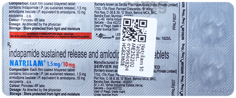 Buy Natrilam 10 Tablet SR Online: View Uses, Side Effects, Price ...