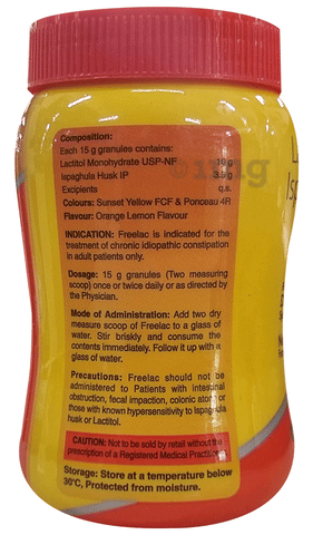 Buy Freelac Granules Orange Lemon Online: View Uses, Side Effects ...