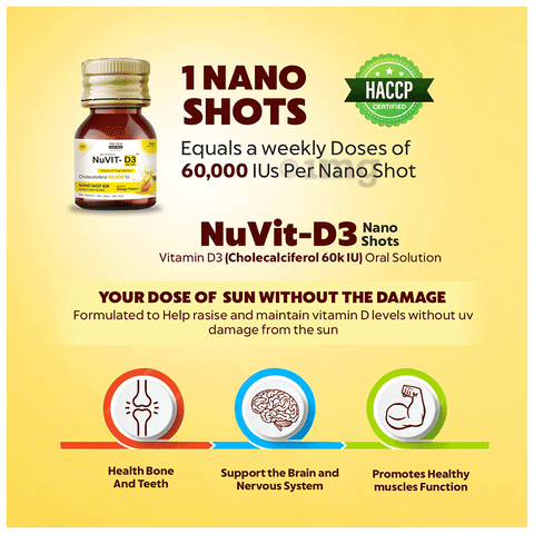The Old Natural Max Potency Nuvit-D3 Nano Shots (4x5ml Each) Delicious ...