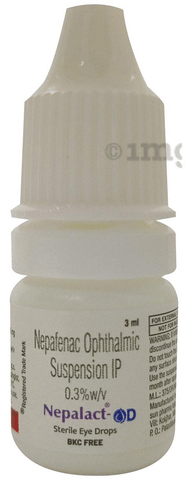 Buy Nepalact OD Eye Drop Bkc Free Online: View Uses, Side Effects ...