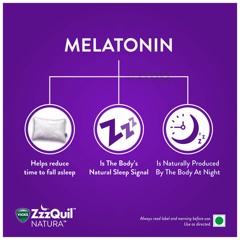 Vicks ZzzQuil Natura | Non-Addictive Sleep-Aid Gummy, Melatonin helps ...