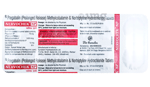 Buy Nervochek NP Tablet PR Online: View Uses, Side Effects, Price ...